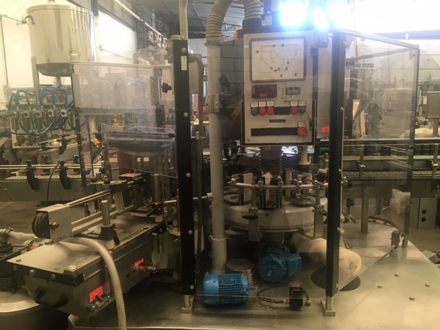 Rotuladora rotativa automatica marca Krones, modelo Vinetta, - Nocelli ...