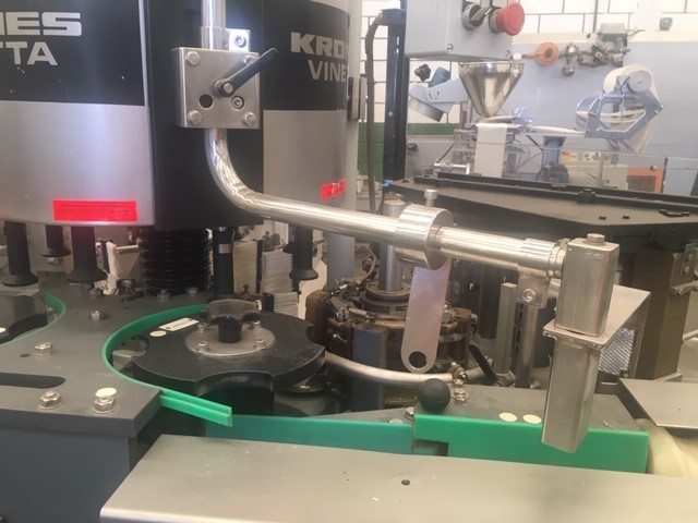 Rotuladora rotativa automatica marca Krones, modelo Vinetta, - Nocelli ...