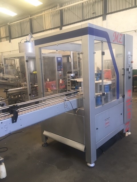 Rotuladora automatica para frascos cilindricos e quadrados em rotulos ...